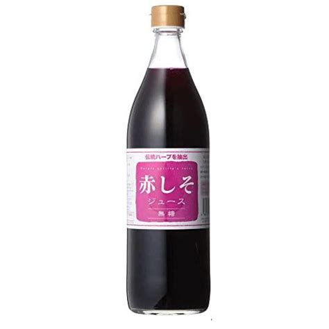 特産品 赤シソ ジュース 無糖タイプ 無農薬栽培 大分産蘇 しそ使用 900ml 1本2120円 pjt171626028863112