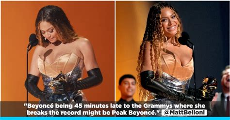 Beyoncé Made Grammy History While She Was Stuck In LA Traffic Internet