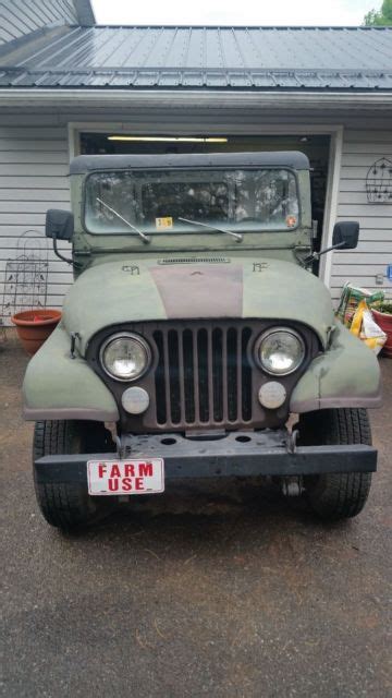 1978 Jeep Cj5 Military For Sale