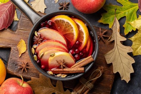 Premium Photo Hot Mulled Wine
