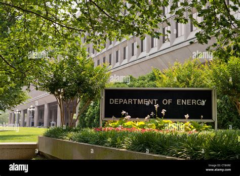 The Us Department Of Energy Headquarters Washington Dc Usa Stock