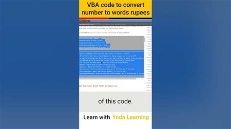 vba code to convert number to words rupees vbacode numbertowords
