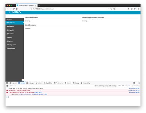 Firefox Interactivity Is Broken Due To Js Error · Issue 3975 · Icingaicingaweb2 · Github