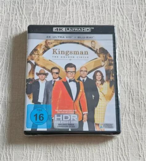Kingsman The Golden Circle 4k Ultra Hd Blu Ray Neuovp Eur 999
