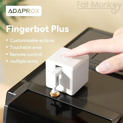 Adaprox Tuya Smart Bluetooth Fingerbot สวิตช์โรบอท กดเปิดปิดปุ่ม