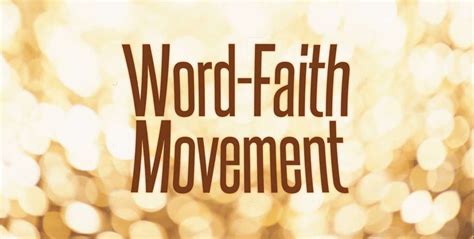 What Is The Word Faith Movement • Pathway
