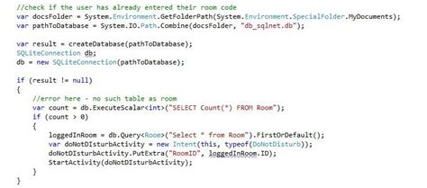 Sqlite No Such Table” Issue Katiemorris
