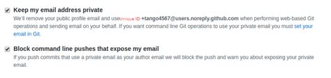 Push Declined Due To Email Privacy Restrictions · Issue 9 · Tango4567
