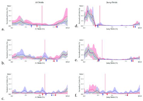 Mean And Standard Deviation Time And Amplitude Normalized Linear