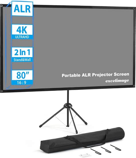 Projector Screen And Stand Alr Outdoor Projector Screen