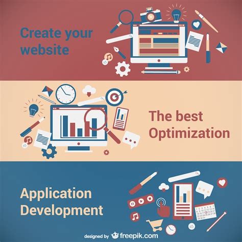 Free Vector Development And Optimization