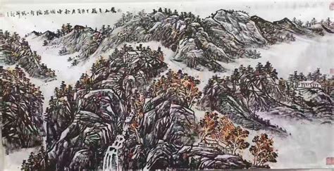 一管狼毫蘸焦墨 几重山水见功力—漫谈彭城画派艺术家马培童的焦墨画艺术家观点【兴艺堂】