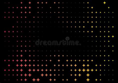 Vector Abstract Futuristic Particle Backgroun Stock Vector