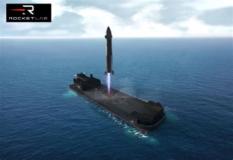 Rocket Lab Reveals Ocean Platform For Neutron Rocket Landings At Sea Satnews
