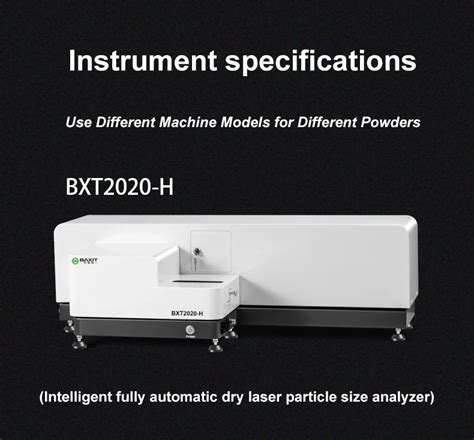 Particle Size Analyzer Particle Size Distribution Test Fully Automatic