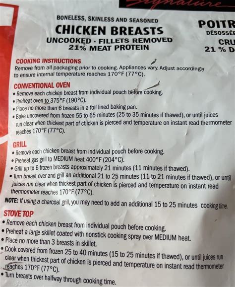 Costco Kirkland Signature Frozen Chicken Breasts Review Costcuisine