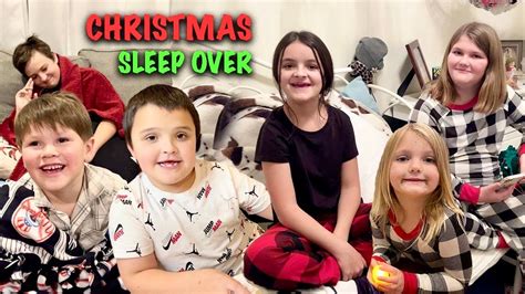 CHRISTMAS Cousin SLEEP OVER YouTube