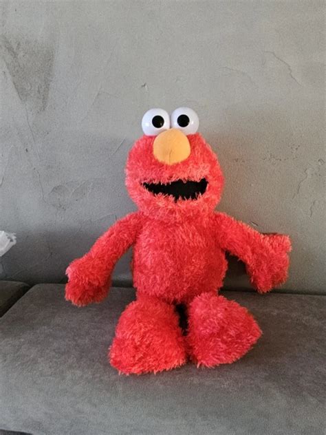 Sesame Street Tickle Me Elmo Interactive Soft Toy £8 63 Picclick Uk