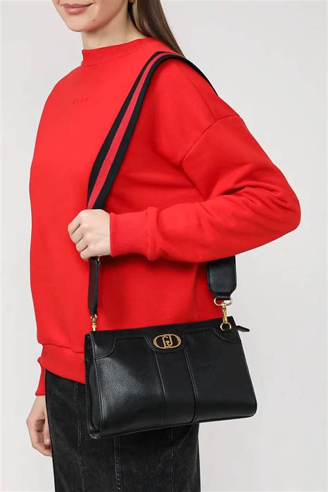 Сумка кросс боди с текстильным ремнем Liu Jo цена 9030 ₽ купить в интернет магазине СТОКМАНН в