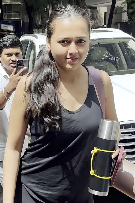 Tejasswi Prakash Seen Yoga Class In Khar On 15th Sept 2023