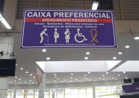 Placas De Atendimento Prioritário O Símbolo Mundial Do Autismo Jornal
