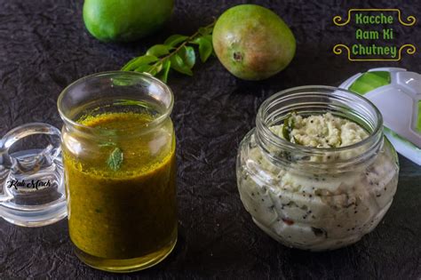 Raw Mango Chutney Kacche Aam Ki Chutney Kali Mirch By Smita Kali