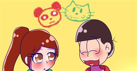 Osomatsusan Kuro And Osomatsu Ayumi Fujimotoのイラスト Pixiv