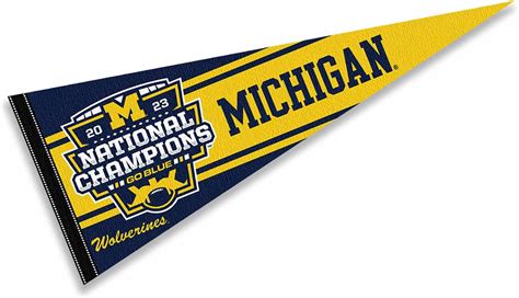 Michigan Team University Wolverines 12 Time 12x Football