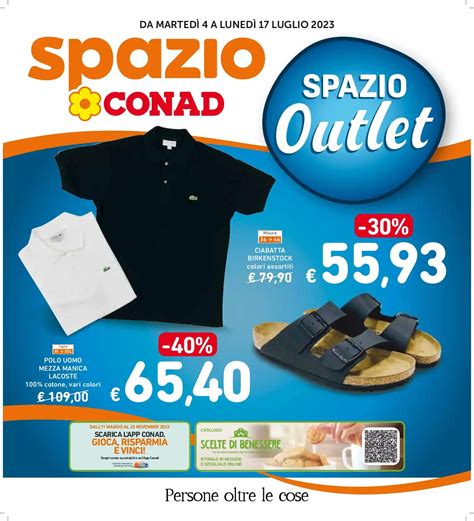 Volantino Spazio Conad Offerte Outlet Dal Al