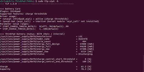 Optimizing Ubuntu Battery Life For Battery Life Gains Arcadian