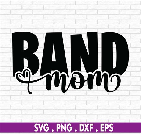 Band Mom Band Svg Band Mom Shirt Svg Band Class Mom Svg Marching