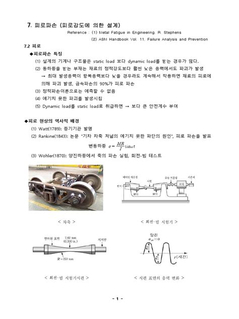 강의노트 기계요소설계2021 2 Pdf Pdf