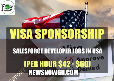 Visa Sponsorship Salesforce Developer Jobs In Usa 42 60 Per Hour