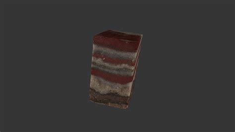 Сильвинит красный. Пласт - Download Free 3D model by Center for Digital ...