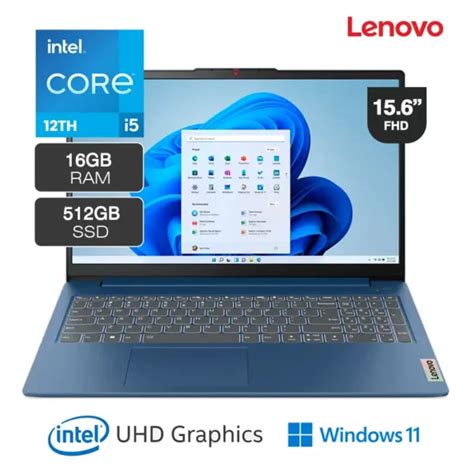Laptop Lenovo Ideapad Slim 3 15iah8 Core I5 12450h 16gb Ram 512gb Ssd