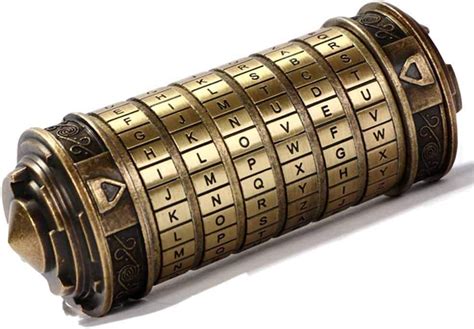 Cryptex Da Vinci Code Mini Cryptex Lock Puzzle Boxes Hidden Desertcart Egypt
