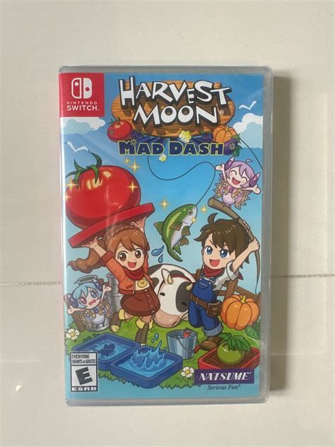 Harvest Moon Mad Dash Nintendo Switch Video Gaming Video Games