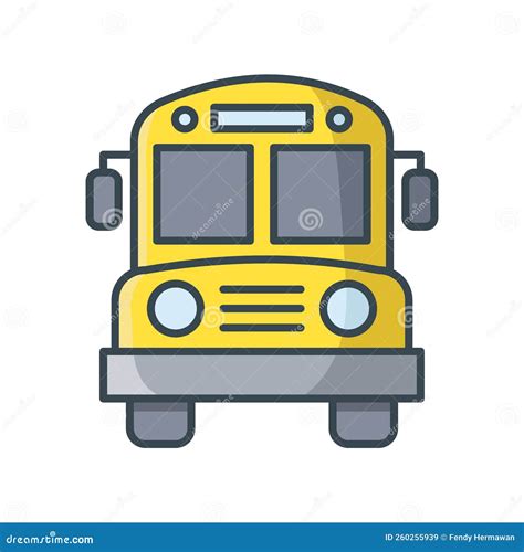 Bus Icon Vector Design Template In White Background Stock Vector Illustration Of Tourism Trip