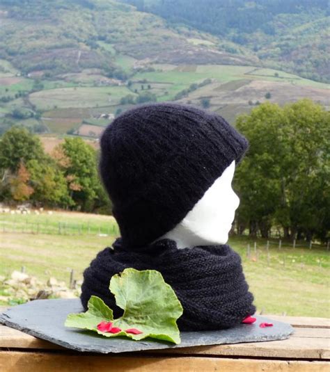 Bonnet En Laine Mohair Et Soie Made In France Fabrication Artisanale Ferme D Amalth E