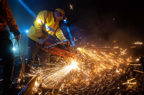 滬昆鐵路換軌施工迎春運 要聞圖片 中國政府網