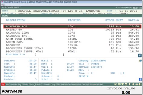 How To Create Unregistered Party Purchase Bill With Tax In Marg Software