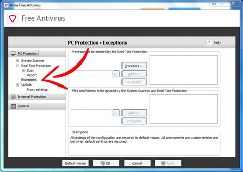 Add Exceptions For Avira Antivirus In Simple Steps