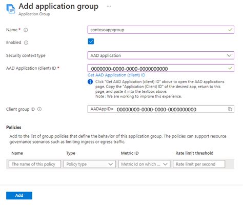 使用應用程式群組控管用戶端應用程式的資源 Azure Event Hubs Microsoft Learn
