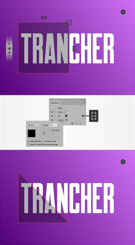 How To Use Clipping Masks In Adobe Illustrator To Create A Sliced Text Effect Envato Tuts