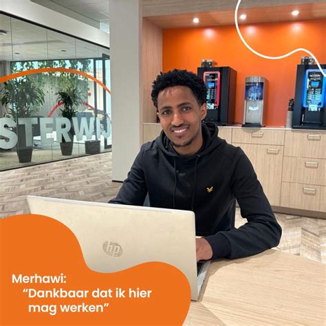 Merhawi Berhane Is Een Gedreven Ict Helpdeskmedewerker Die Elke Dag Met