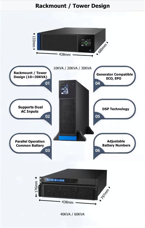 80kva ~300kva Modular Ups Power Module 20 30kva Power Buy Modular Ups 80kva 90kva Modular Ups