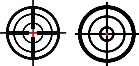 Target Destination Icon Set Aim Sniper Shoot Group Focus Cursor Bull