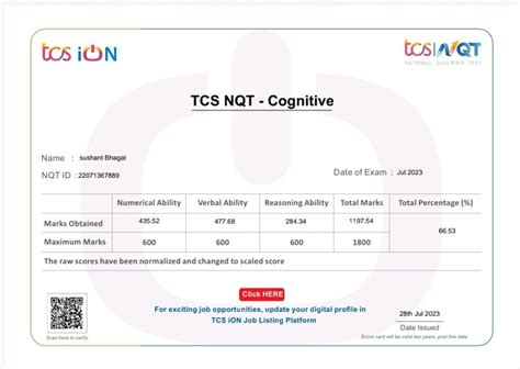 Sushant Pruthviraj Bhagat On Linkedin Successfully Completed Tcs Nqt