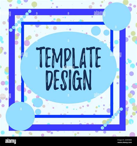 Handwriting Text Template Design Conceptual Photo An Overall Layout Or Blueprint With A Format