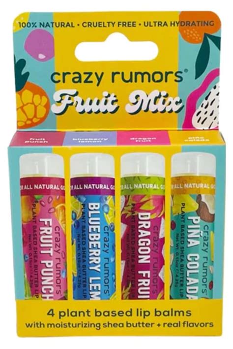 Crazy Rumors Mixed Pack Fruit Mix 4 Pcs Ecco Verde Ireland